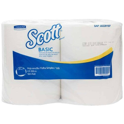 ROLLO DE PAPEL TOALLA SCOTT 200 MTS – MMAG Distribuidora