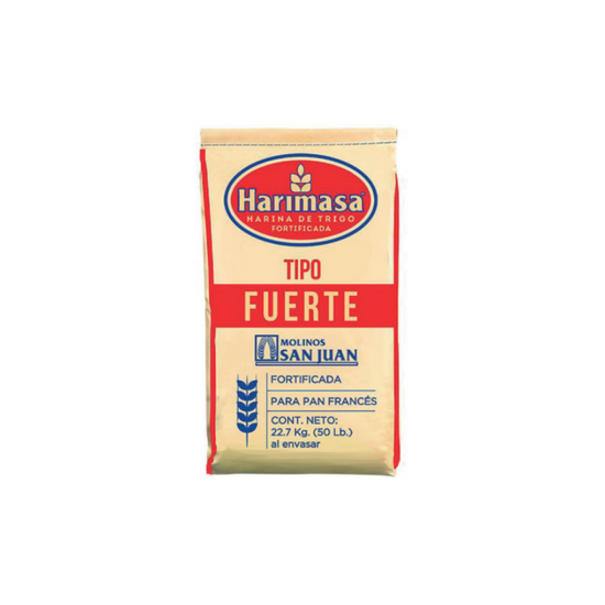 SACO DE HARINA DE TRIGO FUERTE HARIMASA 22.70 KG – MMAG Distribuidora